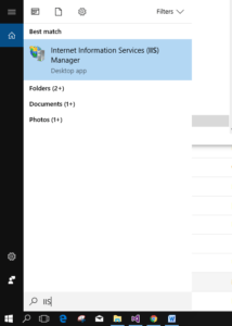 How to deploy ASP.NET Web Application in IIS in windows Machine