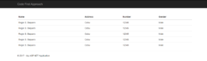 ASP.NET MVC Entity Framework:Code First Approach | FreeCode Spot