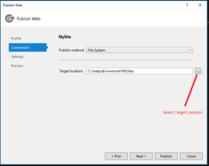 How to deploy ASP.NET Web Application in IIS in windows Machine