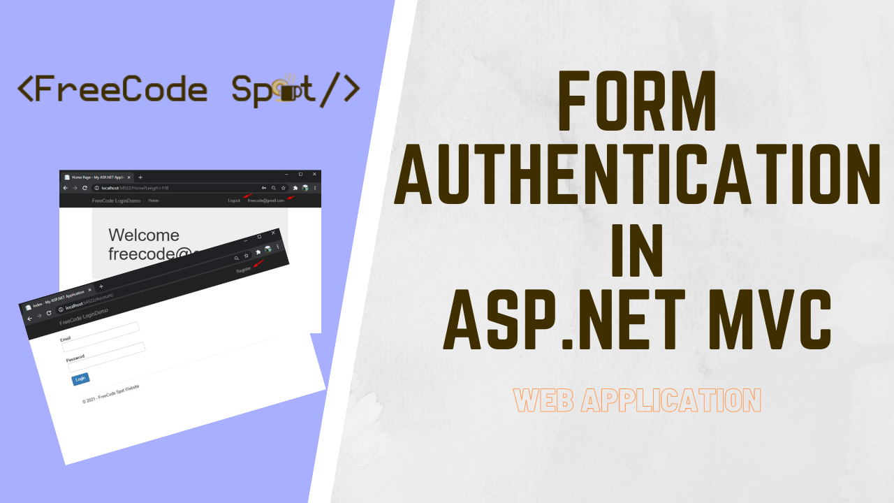 Login App Using Form Authentication In ASP NET MVC FreeCode Spot