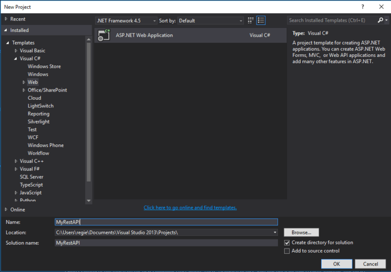 Build Restful APIs with ASP.NET Web API