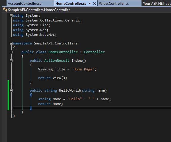 How To Start Web Api Project In Asp Net Mvc Freecode Spot