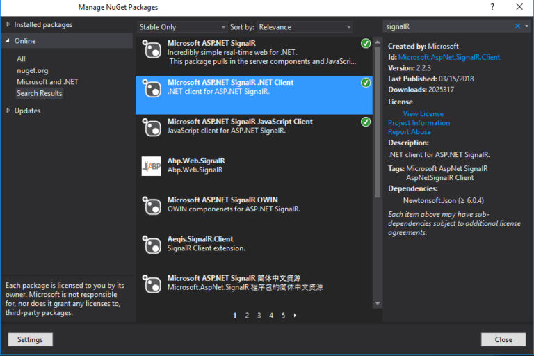 ASP.Net SignalR Real-Time Chat Application