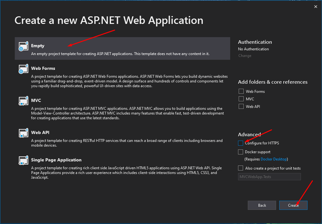 Part I Create Aspnet Mvc Application Freecode Spot