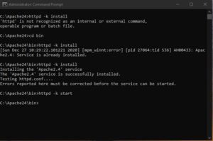 Install and Configure Apache on Windows | FreeCode Spot