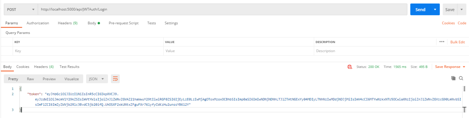 How to Implement JWT Authentication In ASP.NET Core