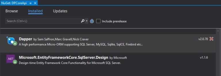 Using Dapper In Aspnet Core Web Api With Sql Stored Procedure