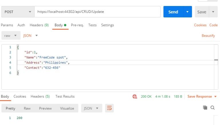 Using Dapper in ASP.NET Core Web API with SQL Stored Procedure