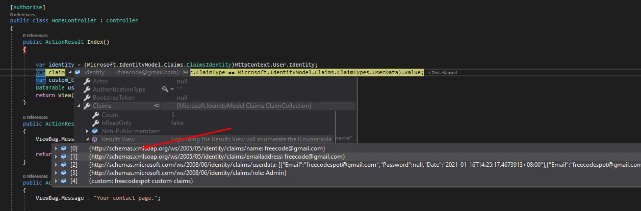 Add Claims To A Form Authentication In Asp Mvc Freecode Spot