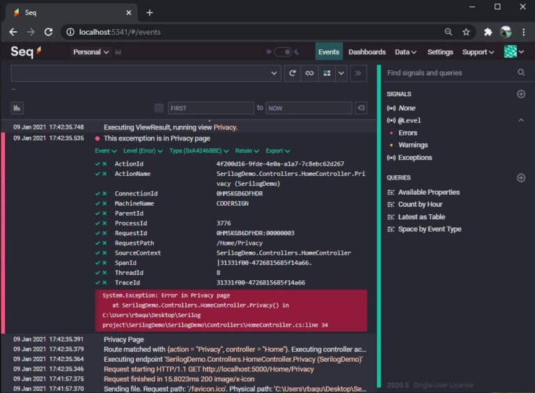 Implementing Serilog In Aspnet Core Boosting Logging Efficiency