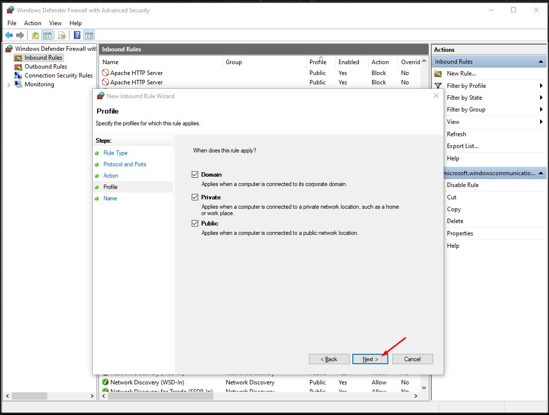 Deploy ASP.NET Core WebApp to a Local Network using IIS
