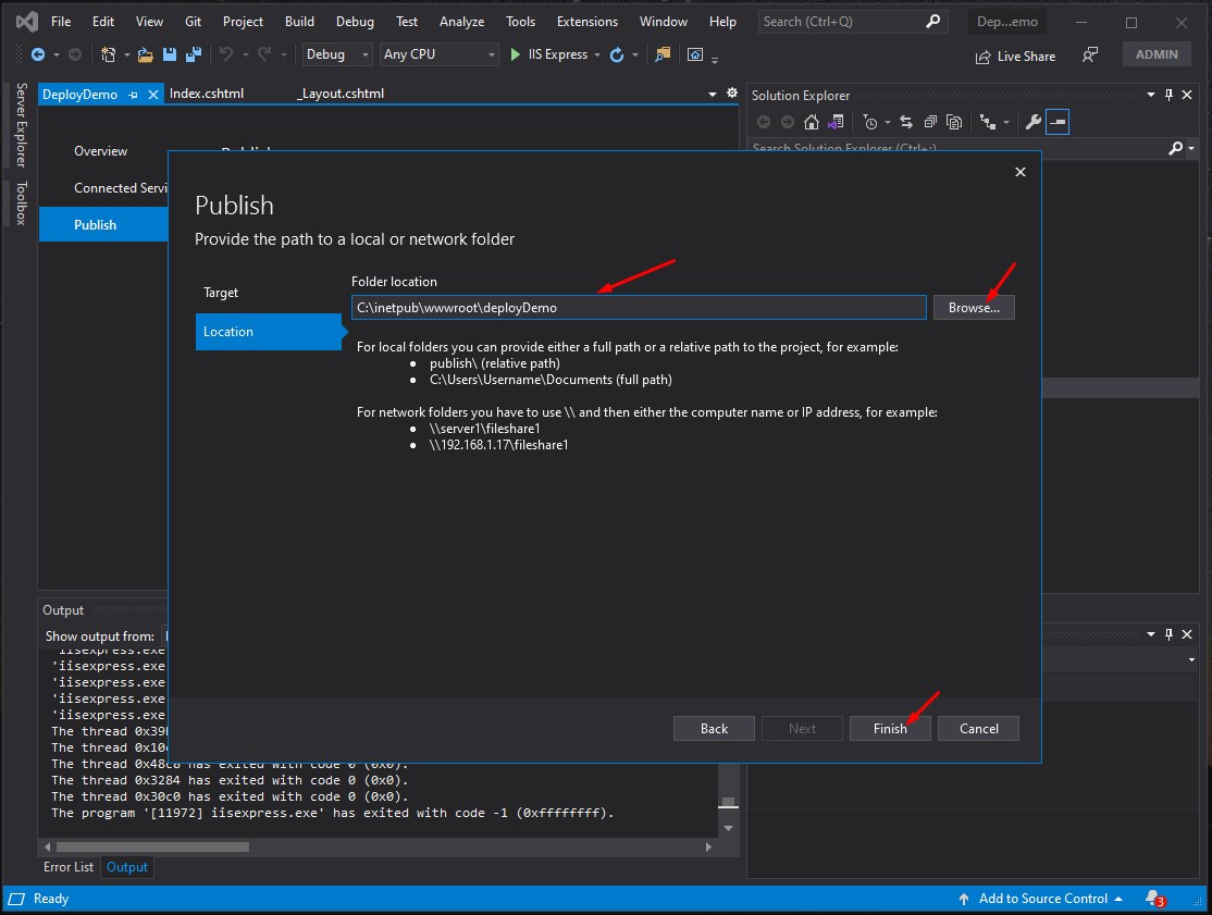 Deploy Aspnet Core Webapp To A Local Network Using Iis