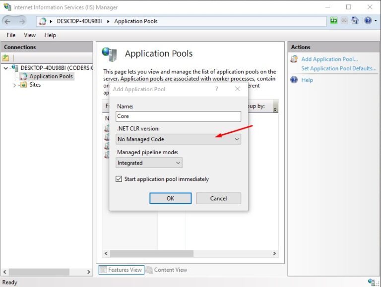 Deploy Aspnet Core Webapp To A Local Network Using Iis