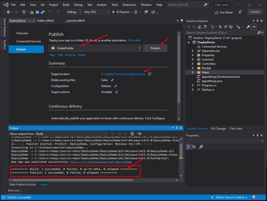 Deploy Aspnet Core Webapp To A Local Network Using Iis