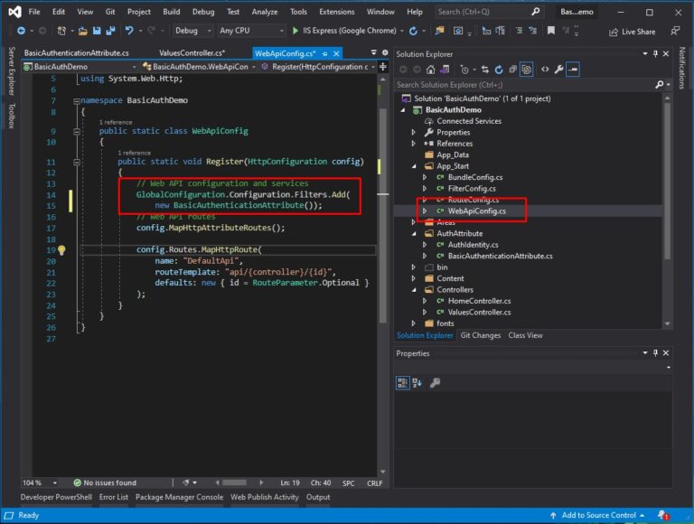 Secure Web Api Using Basic Authentication In Aspnet Mvc 