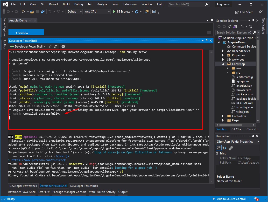 Angular Application With Aspnet Core Web Api Freecode Spot