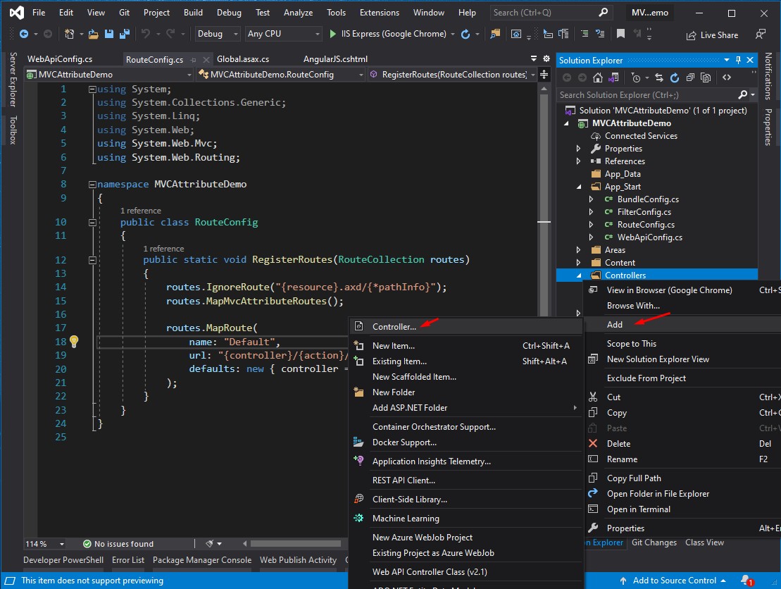 How To Implement Attribute Routing In Aspnet Mvc