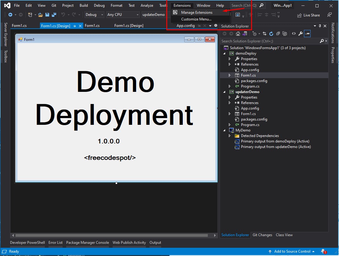 ClickOnce Auto-Update Installer Alternative using ASP.NET Core 5