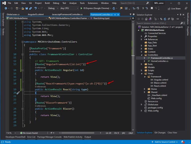 How To Implement Attribute Routing In Aspnet Mvc