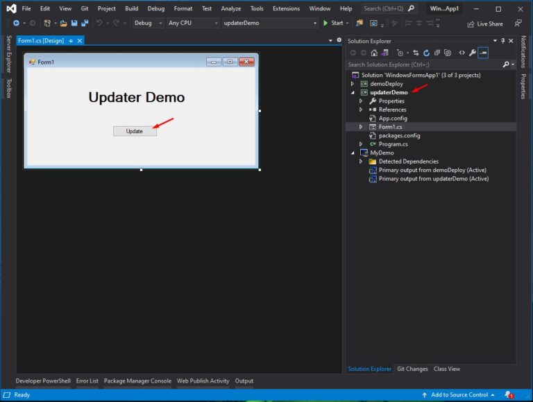 ClickOnce Auto-Update Installer Alternative using ASP.NET Core 5