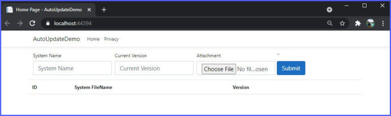 ClickOnce Auto-Update Installer Alternative using ASP.NET Core 5