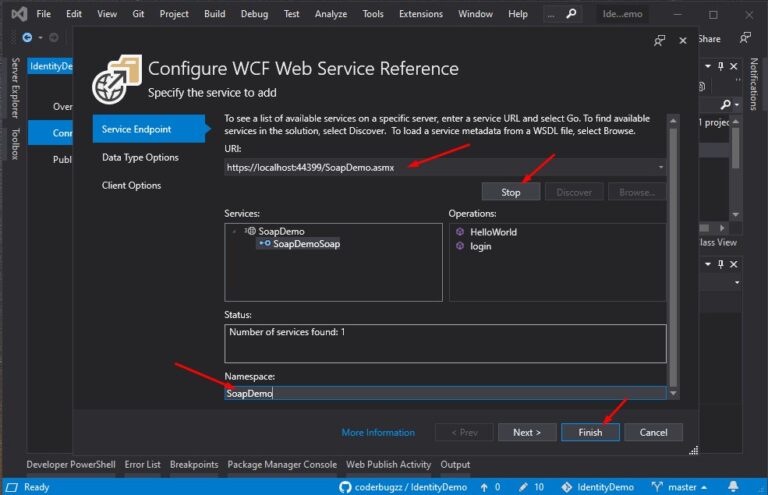 How to create and consume Soap Web Service in ASP.NET Core