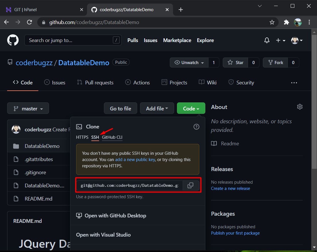 Auto Deployment Of Website from a Git Repository