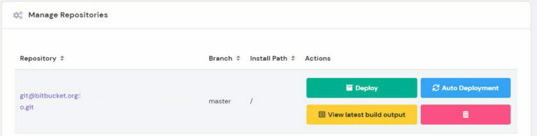 Auto Deployment Of Website From A Git Repository