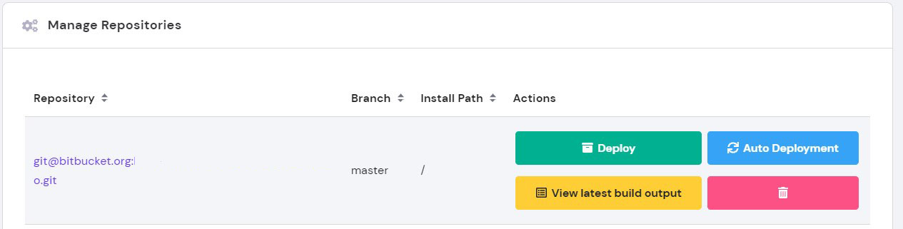 Auto Deployment Of Website from a Git Repository