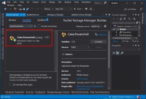 Run MSBuild programmatically in C# using PowerShell