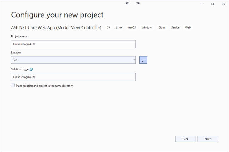 How To Integrate Firebase In Asp Net Core Mvc 7121