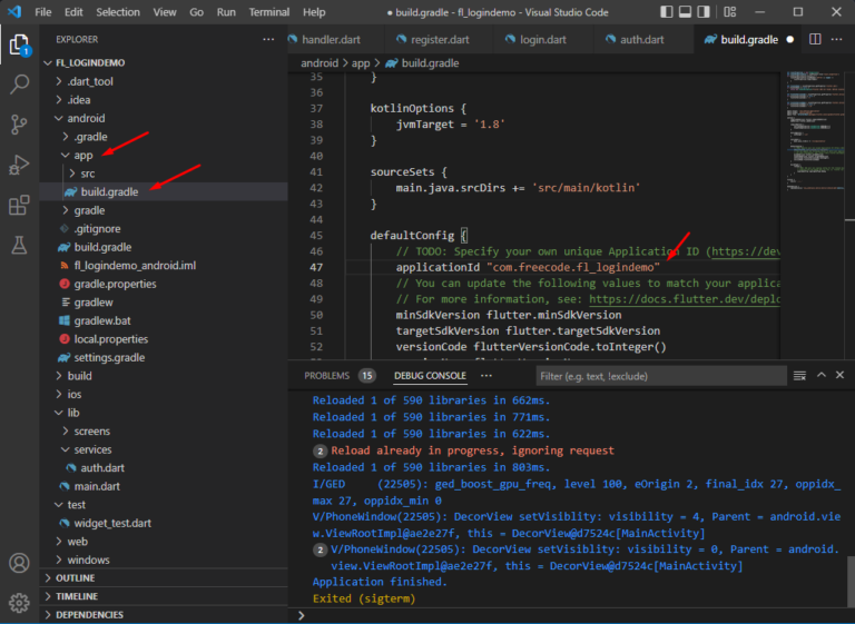 How to Implement Flutter Registration and Login using Firebase