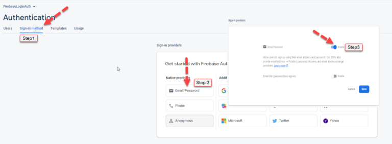 How to Integrate Firebase in ASP NET Core MVC
