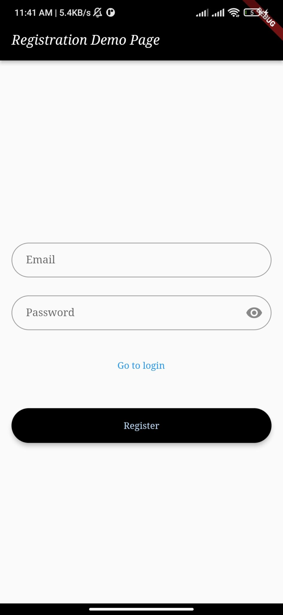 How to Implement Flutter Registration and Login using Firebase