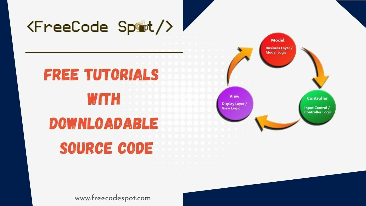 Free tutorials with downloadable Source Code | FreeCode Spot
