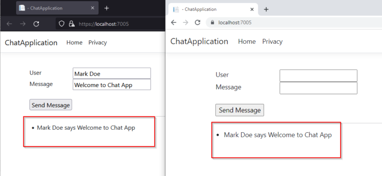 How To Implement Real Time Notification Using Signalr