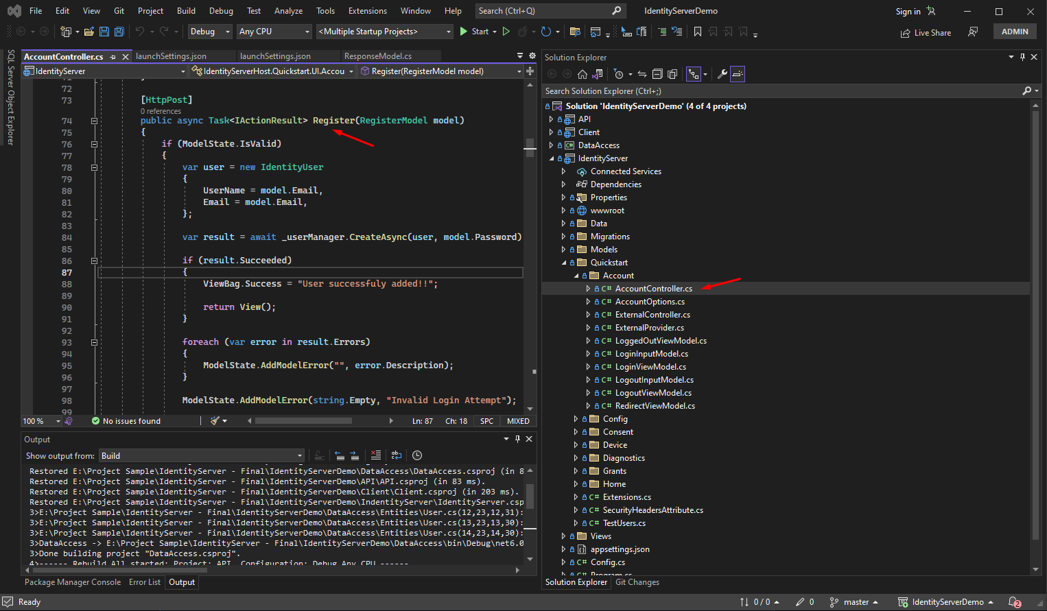 Authentication and Authorization with IdentityServer4 in .NET Core