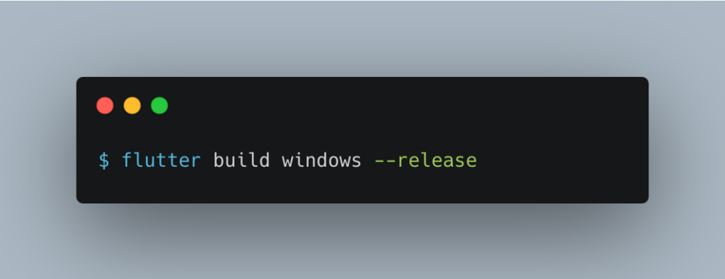 Building Windows App with Flutter Desktop