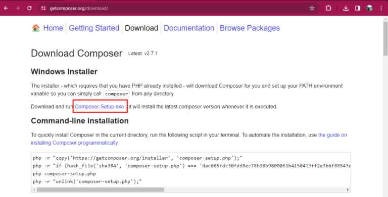 Setting Up Laravel Development Environment on Windows 11