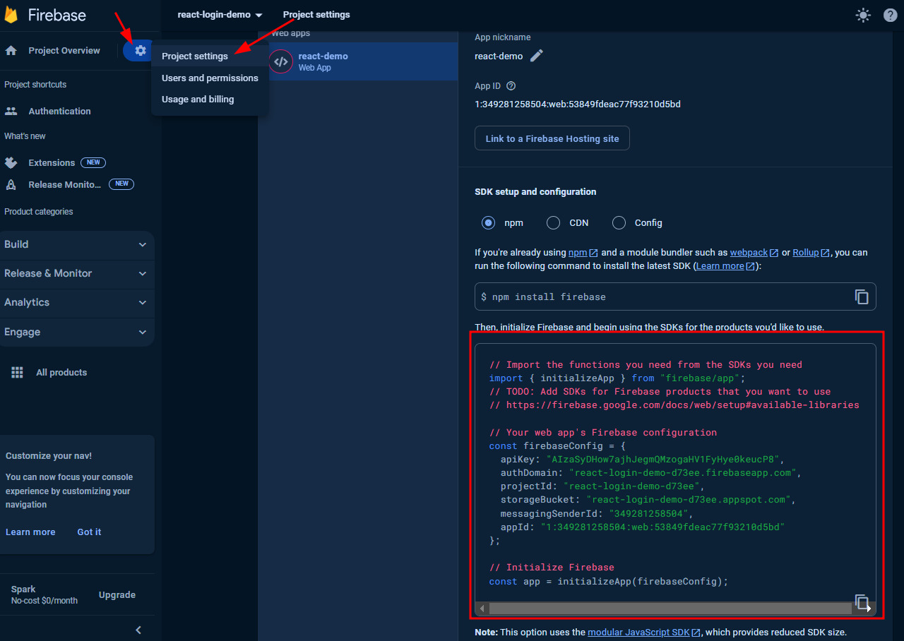 How To Implement Firebase Authentication With React