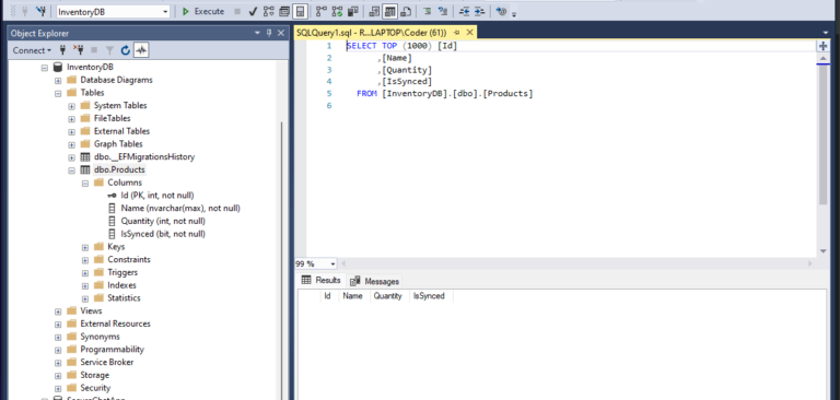 Inventory System with Offline Support in ASP.NET Core & Blazor