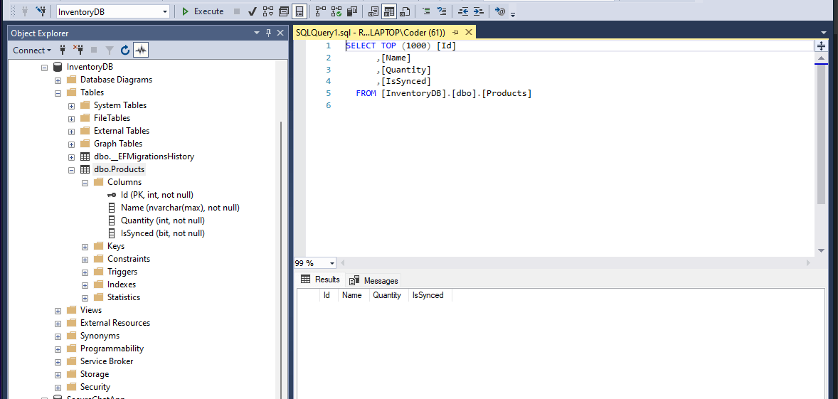 Inventory System with Offline Support in ASP.NET Core & Blazor