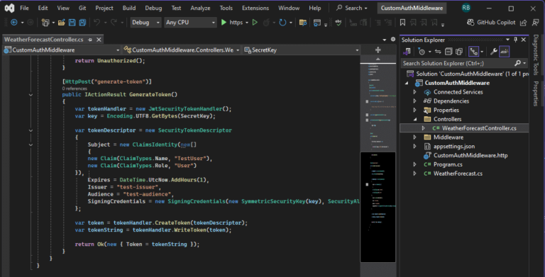 How To Create Custom Authentication Middleware In Aspnet Core 8 4455