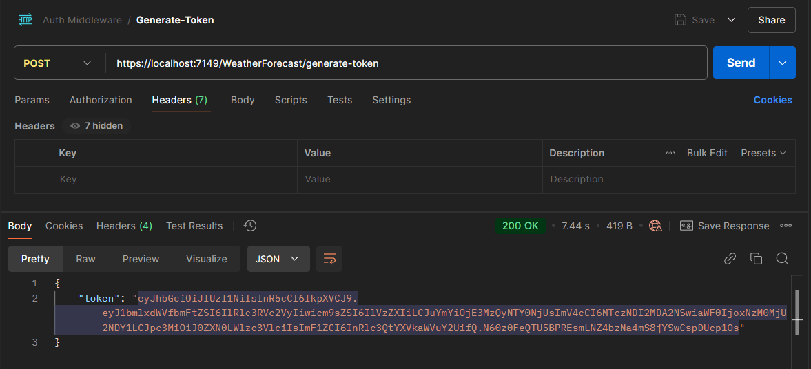 How to Create Custom Authentication Middleware in ASP.NET Core 8