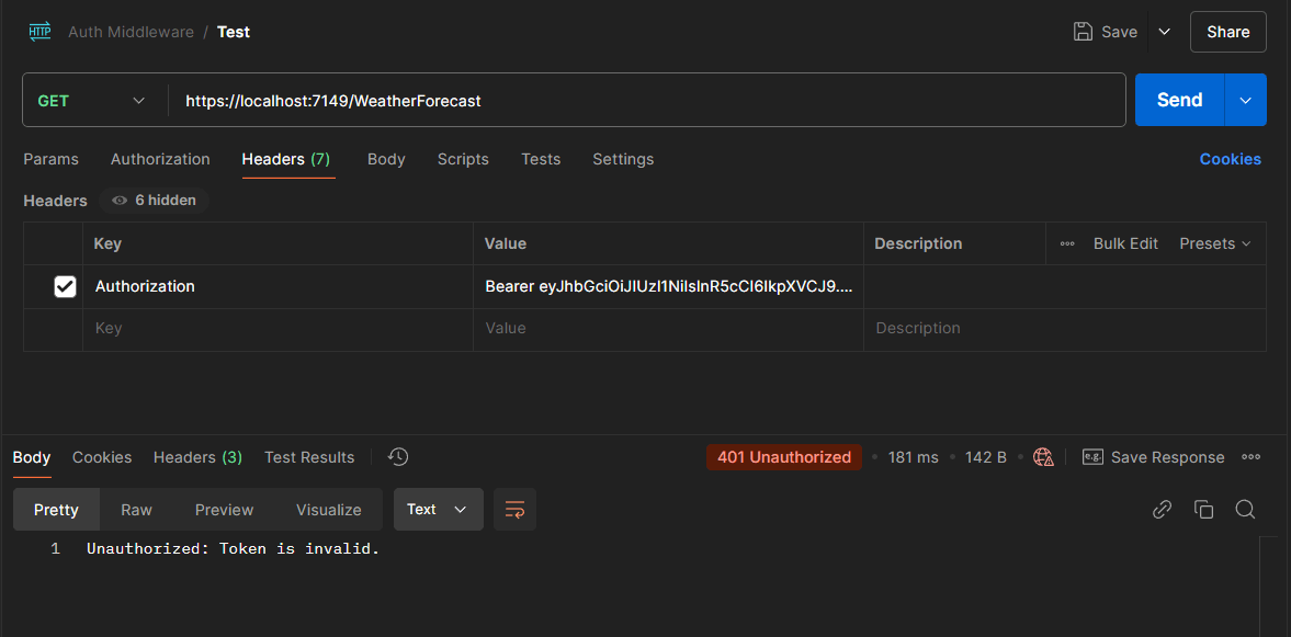 How To Create Custom Authentication Middleware In Aspnet Core 8