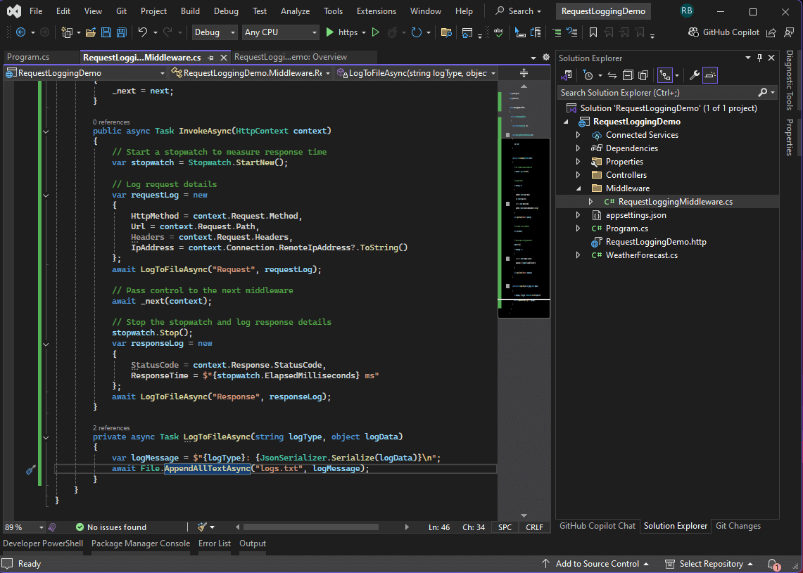How To Implement Logging And Request Tracking In Aspnet Core