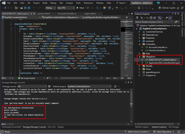 Implement Identity Auth & Authorization in ASP.NET Core 8