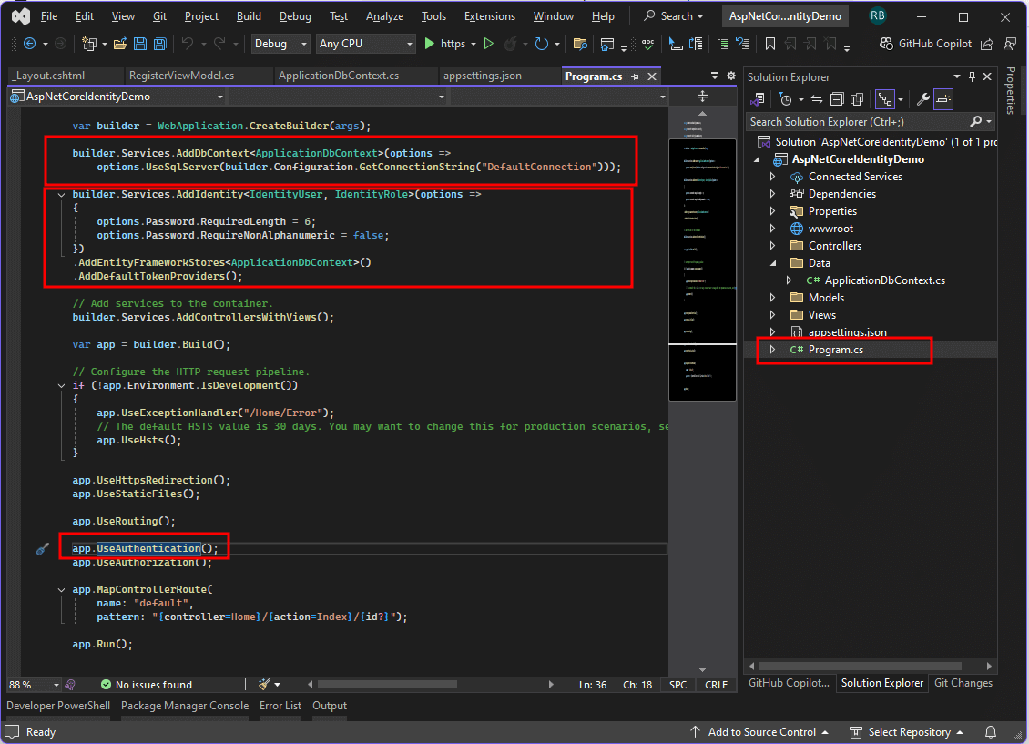 Implement Identity Auth And Authorization In Aspnet Core 8
