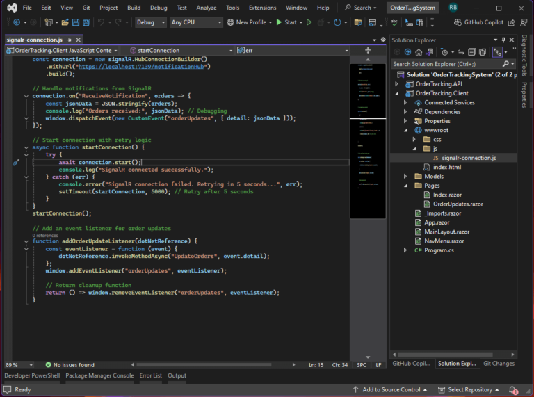 How to Build a Real-Time Event Notification System in .NET Core