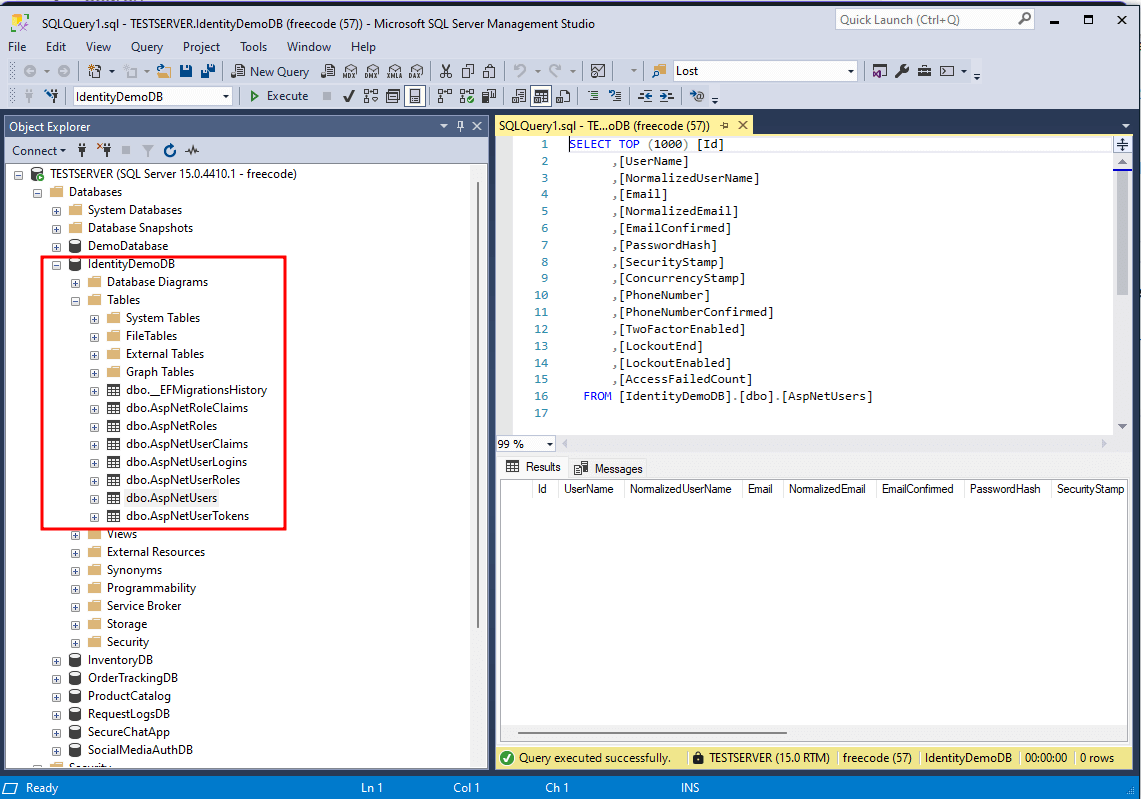 Implement Identity Auth & Authorization in ASP.NET Core 8